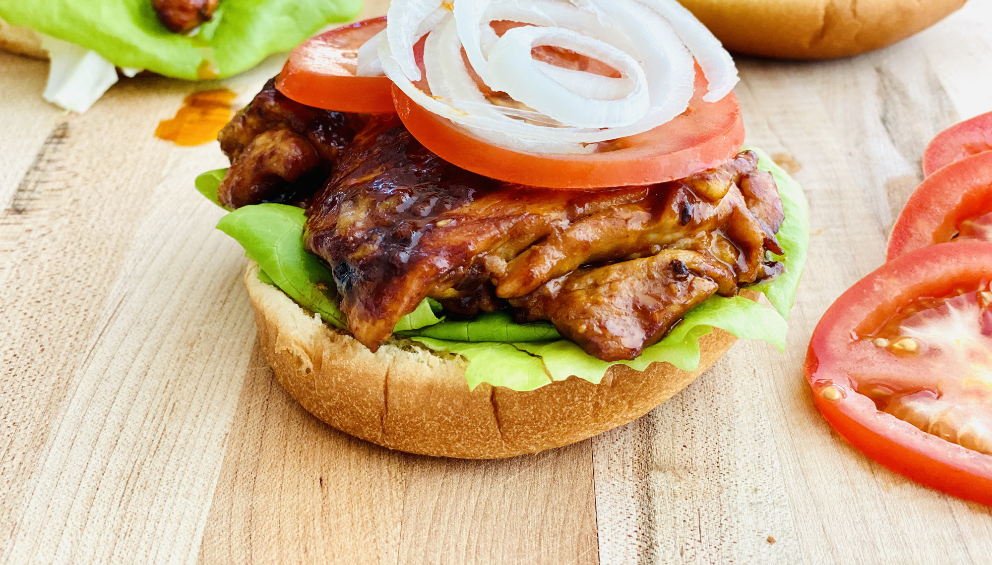 Savory Chicken Burger - Sempio