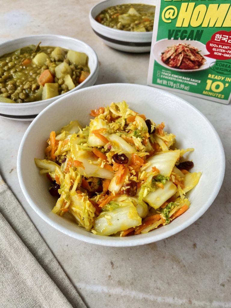 Turmeric and coconut kimchi - Sempio